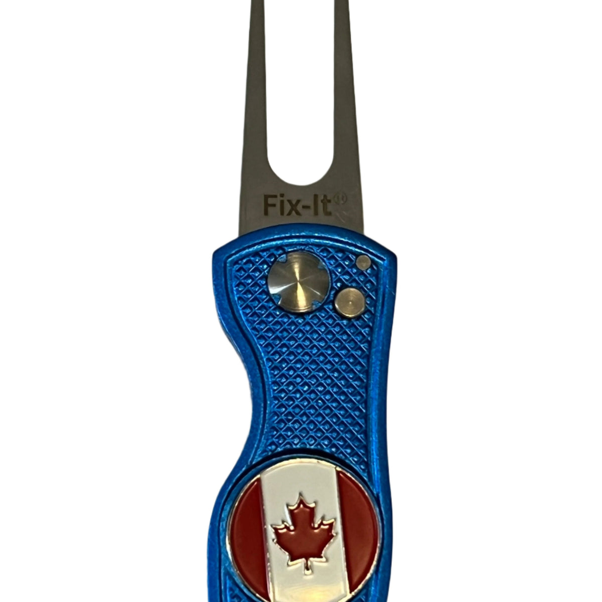 Fix It Switchblade Divot Tool with Canada Flag Marker – Golf Stuff